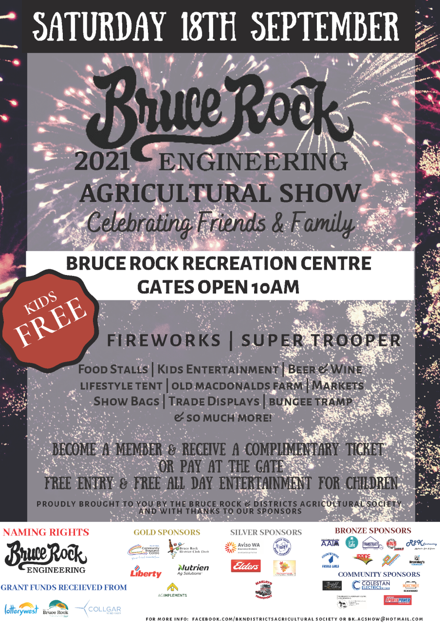 Bruce Rock & Districts Agricultural Show » Shire of Bruce Rock