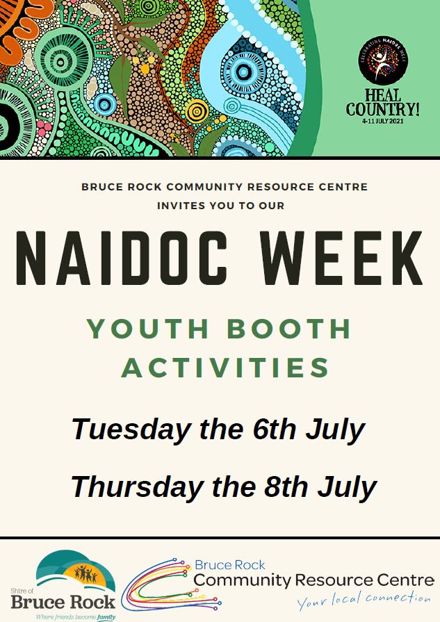NAIDOC Week Youth Booth Activities » Shire of Bruce Rock