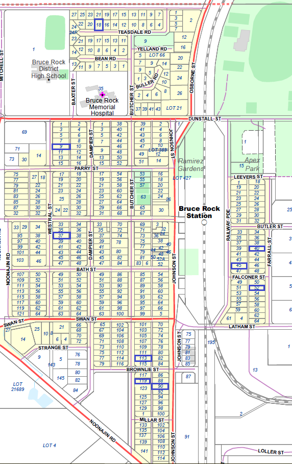 Council Land » Shire of Bruce Rock