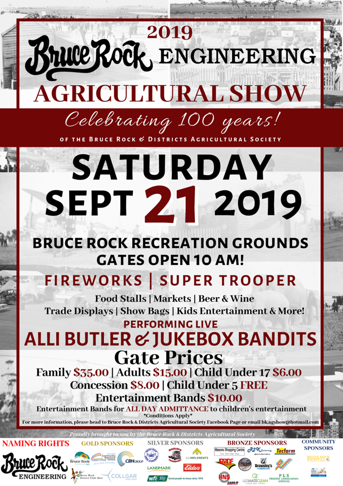 Events Calendar » Shire of Bruce Rock